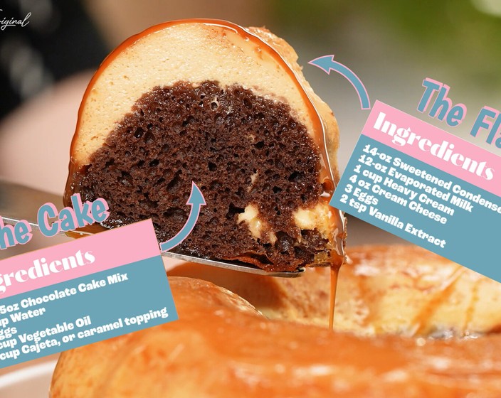 Chocoflan - Mexican Impossible Cake (It's Surprisingly Easy) - SideChef