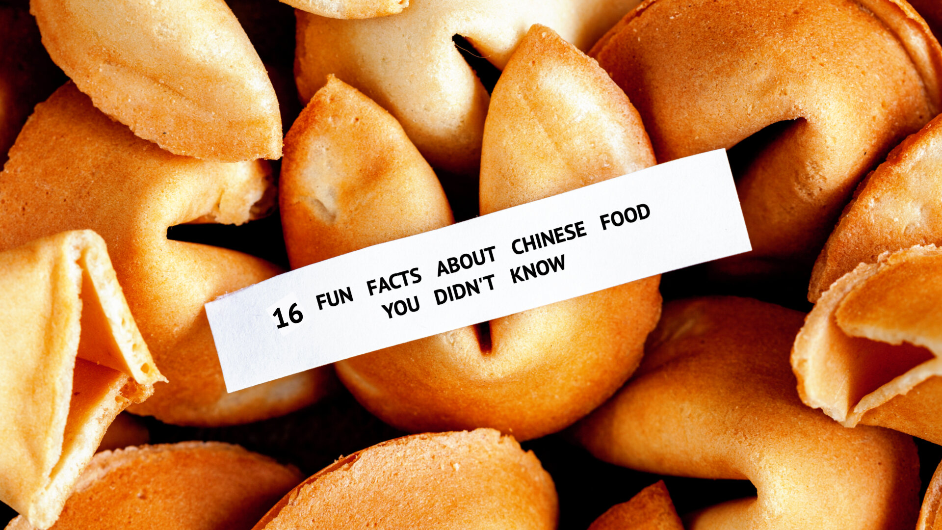 General Tso Wasn't a Chicken: 16 Fun Facts About Chinese Food