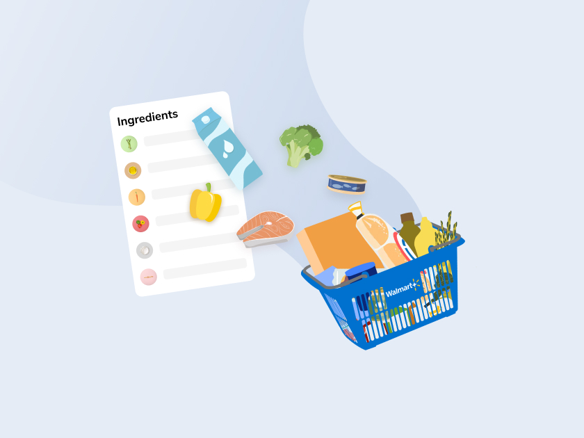 How to Shop Recipes on SideChef with Walmart - SideChef