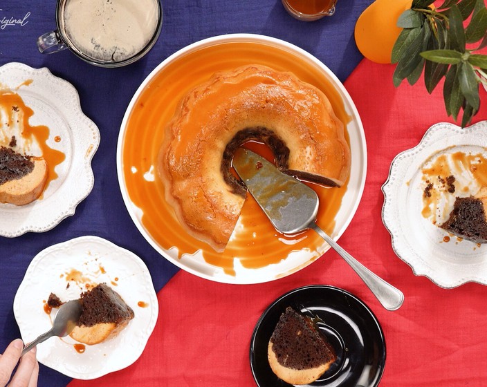 Chocoflan - Mexican Impossible Cake (It's Surprisingly Easy) - SideChef