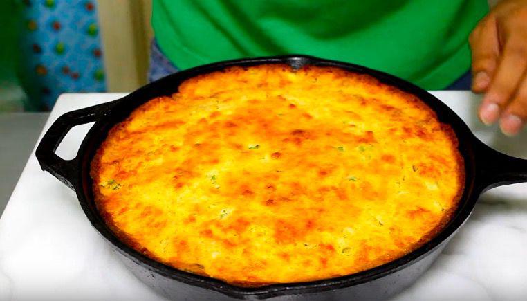 Bacon Cheddar Cornbread Recipe | SideChef