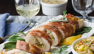 Parmesan Apple Stuffed Turkey Tenderloin Recipe | SideChef