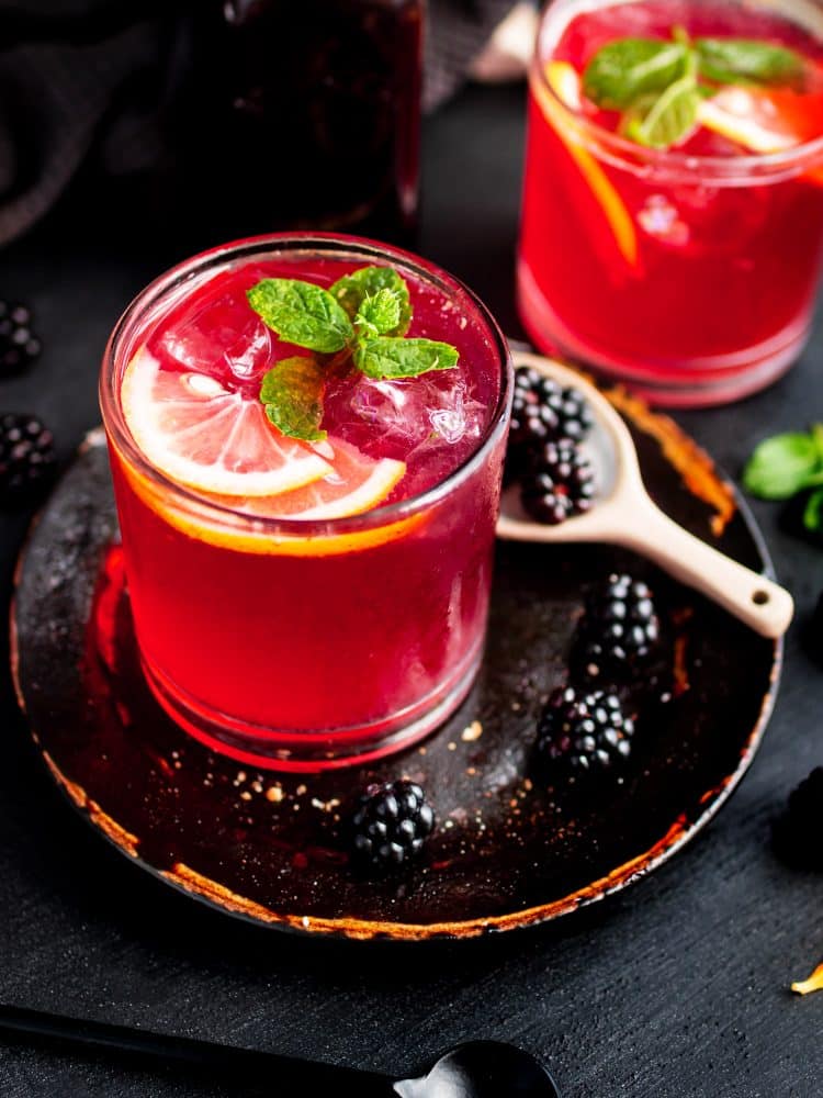 Homemade Wild Blackberry Cordial Recipe | SideChef