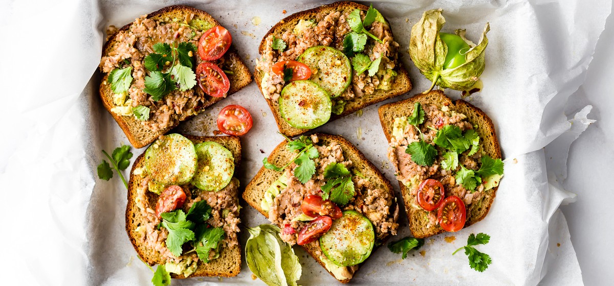 Smashed Mexican Avocado Toast Recipe | SideChef