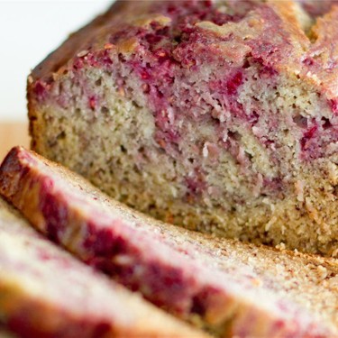 Raspberry Swirl Banana Bread Recipe | SideChef