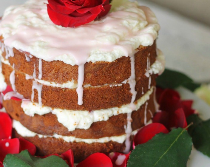 Raspberry Rosewater Tea Cake Recipe | SideChef