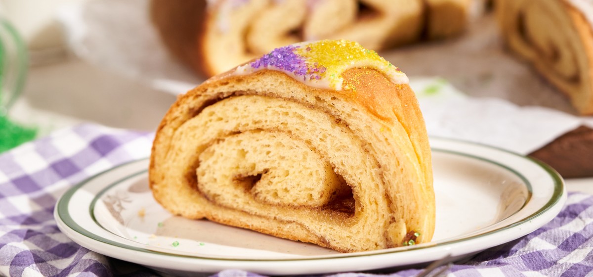 Mardi Gras King Cake Recipe | SideChef
