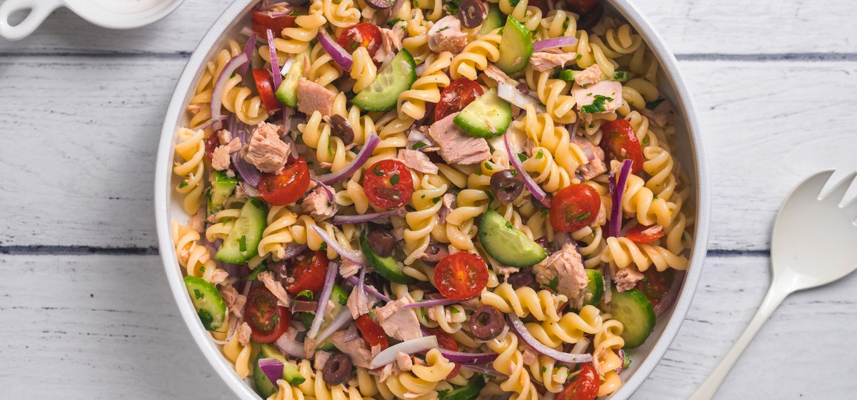 Fusilli Tuna Salad Recipe | SideChef