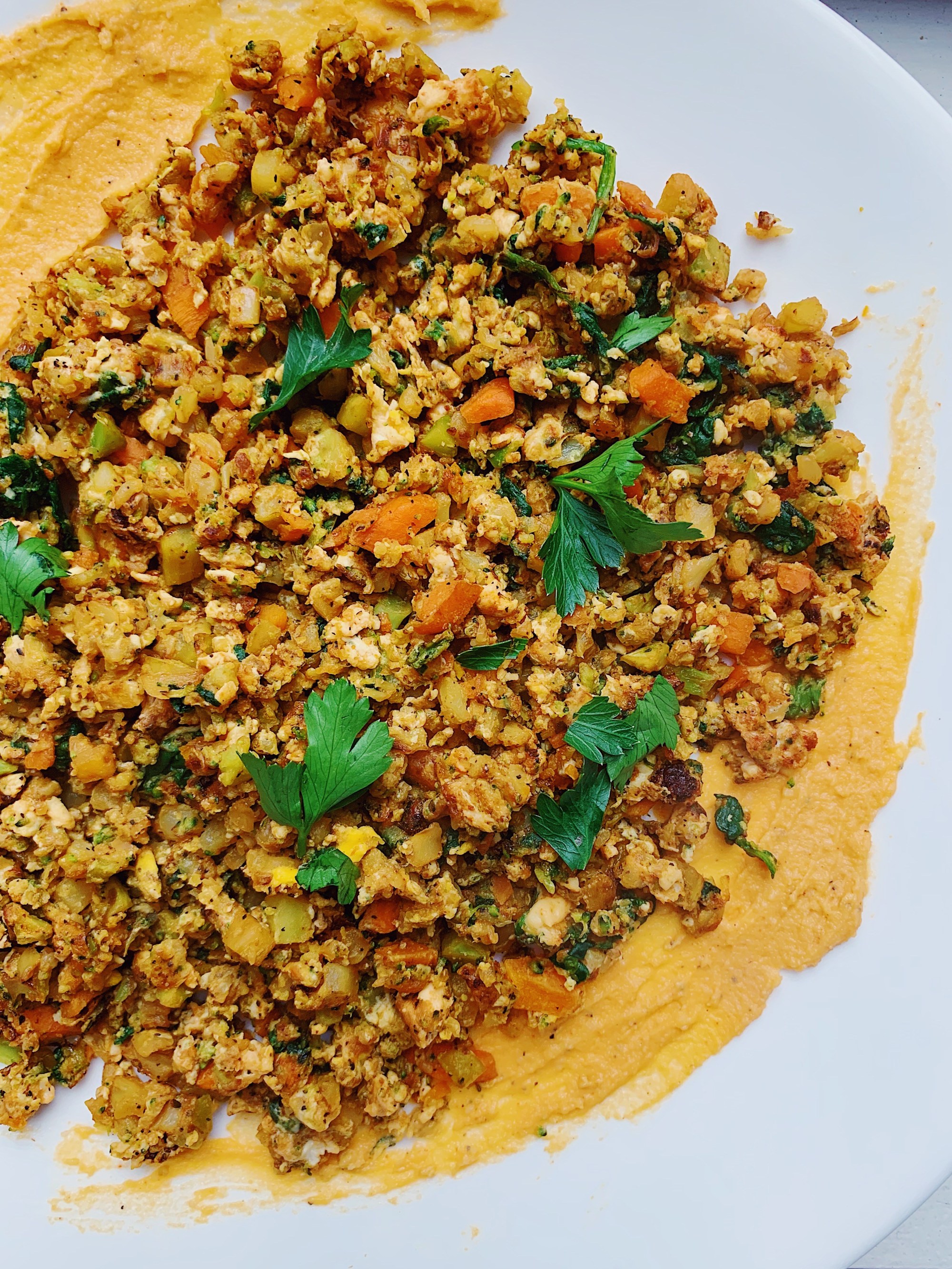 Vegetable Fried "Rice" with Masala Spices Recipe | SideChef