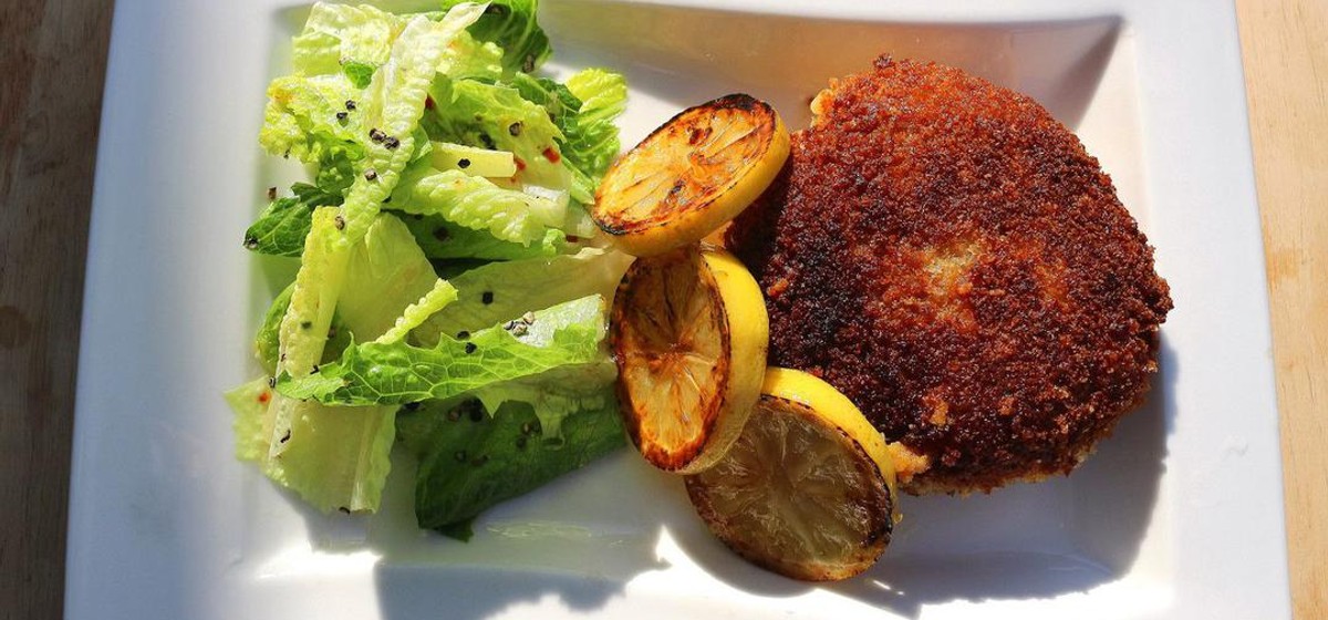 Breaded Meat Patties with Swiss cheese Recipe | SideChef