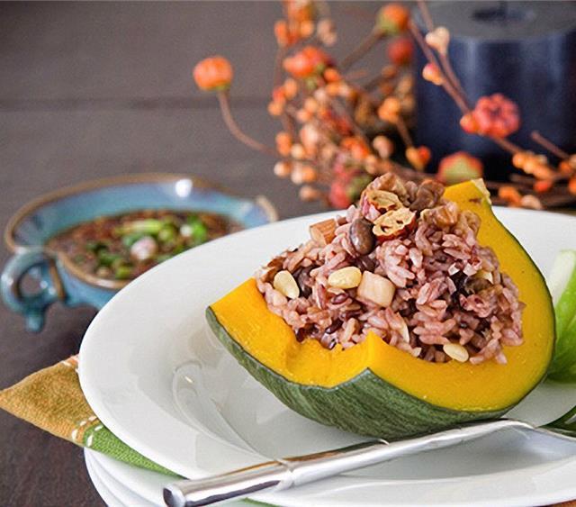 Fall Rice in Pumpkin Recipe | SideChef