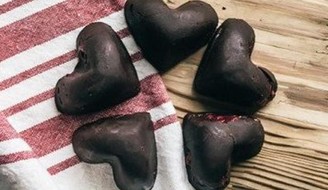 Dark Chocolates with Raspberry Filling Recipe | SideChef