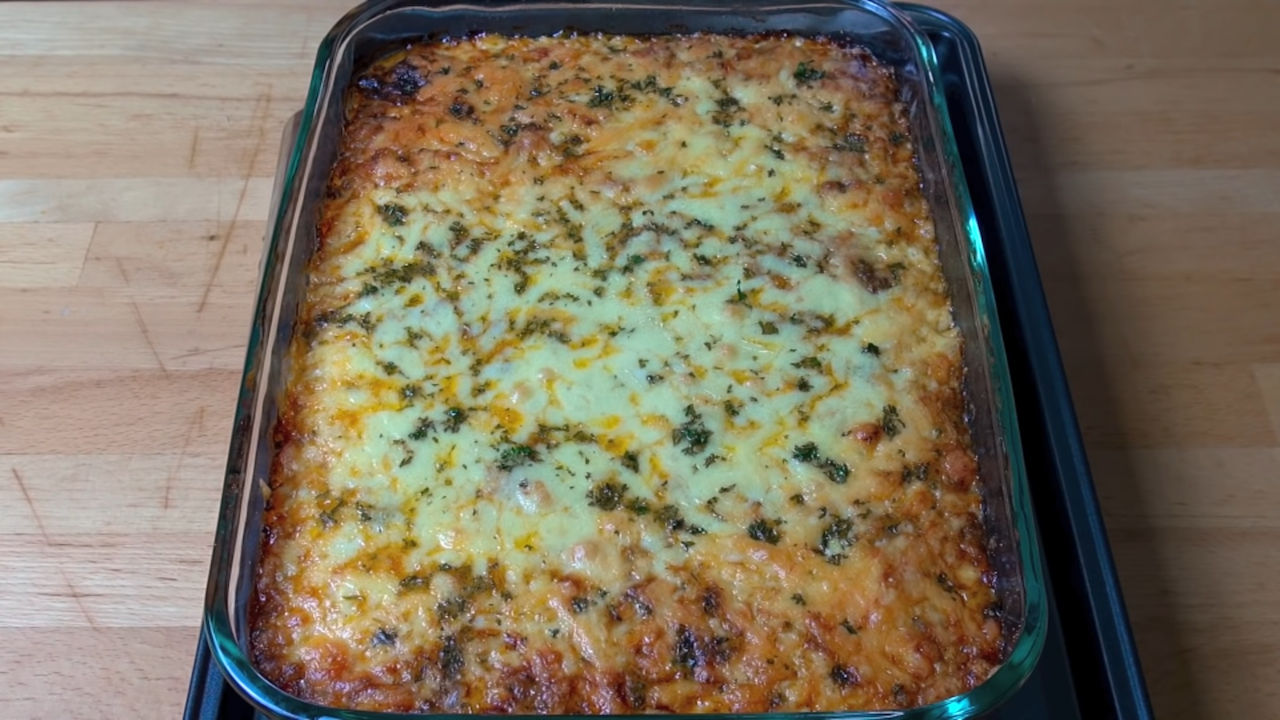 Bolognese Rice Bake Recipe | SideChef