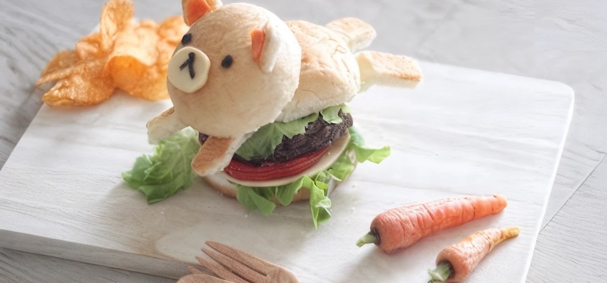 Rilakkuma Burger Recipe | SideChef