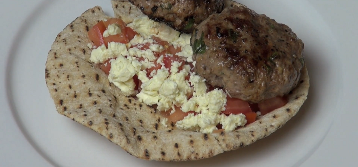 Lamb and Feta Pitas Recipe | SideChef