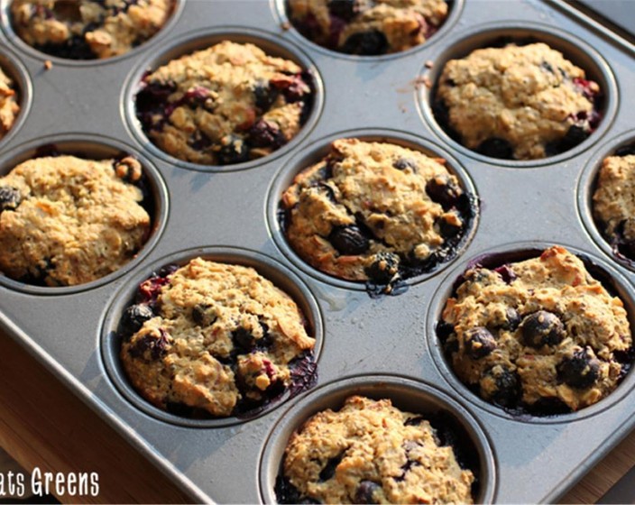 Blueberry "Super Power" Muffins Recipe | SideChef