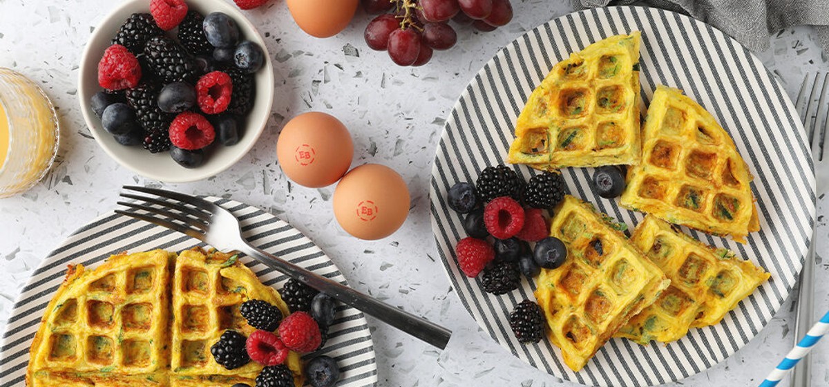 Veggie Chaffles (Cheese Waffles) Recipe | SideChef