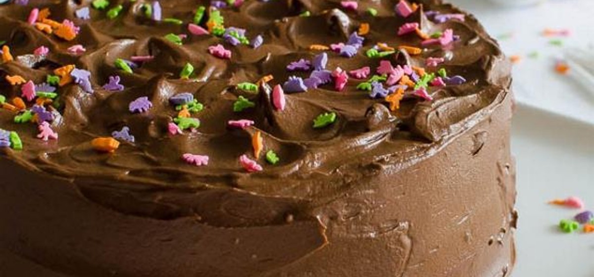 Double Chocolate Layer Cake Recipe | SideChef