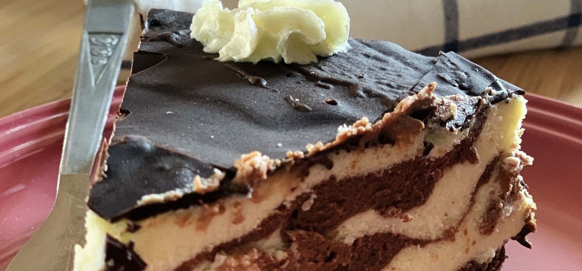 Zebra Cheesecake Recipe | SideChef