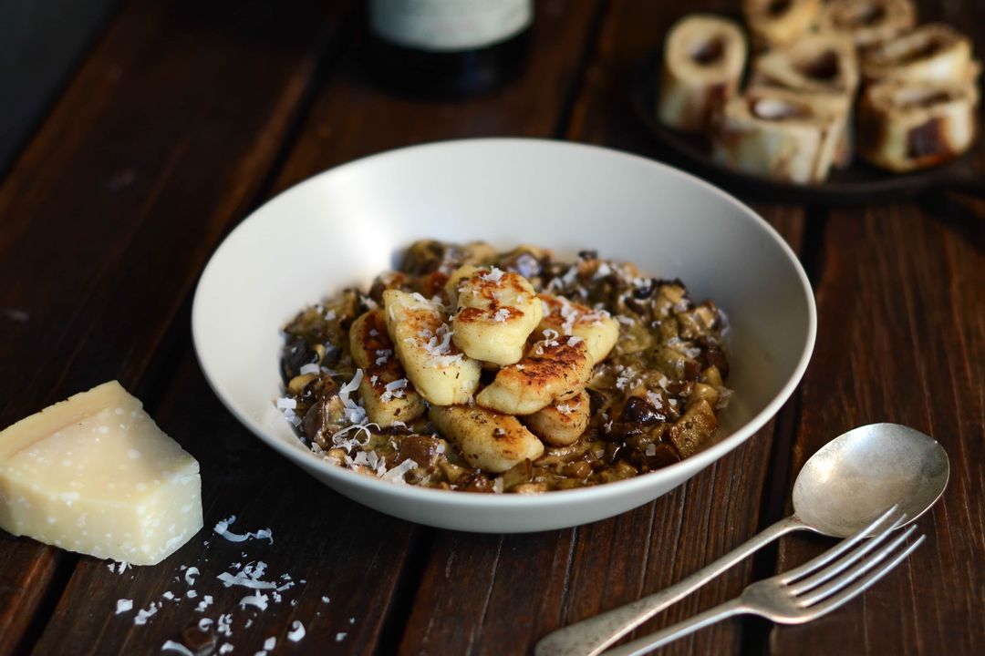 Gnocchi With Bone Marrow And Portobello Mushroom Recipe | SideChef