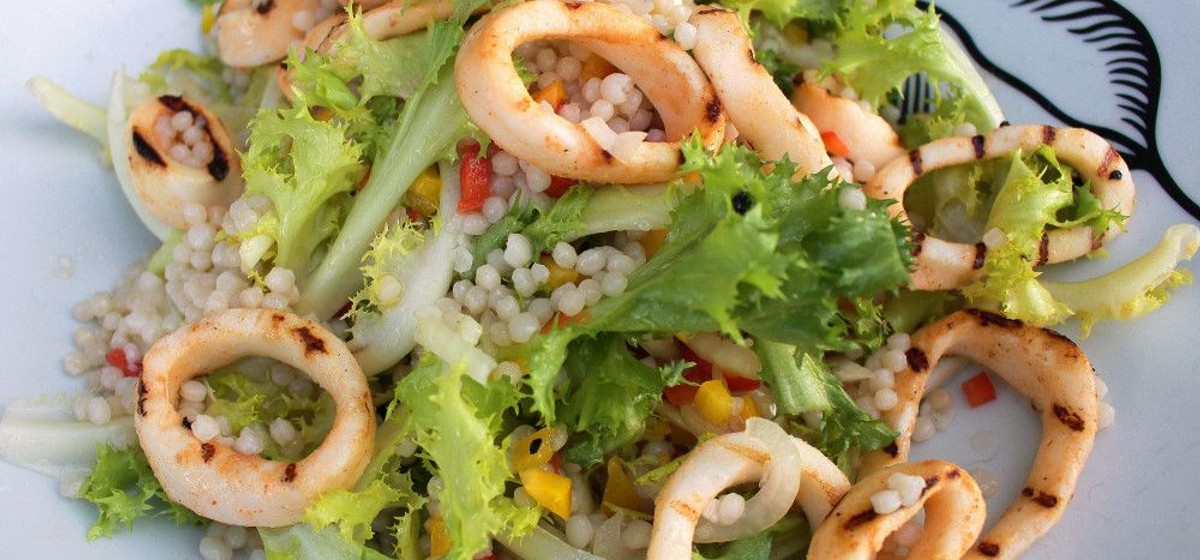 Grilled Calamari Salad Recipe | SideChef