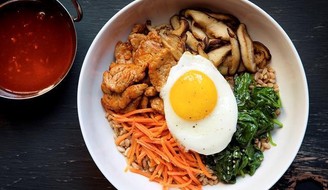 Spicy Korean Pork Farro Bowl Recipe | SideChef