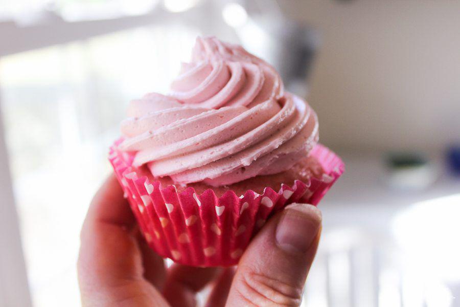 Perfectly Pink Cupcakes Recipe | SideChef