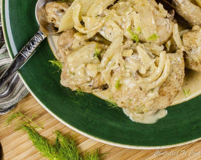 Braised Fennel Chicken Recipe | SideChef