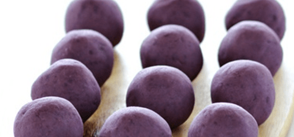 Purple Sweet Potato Snowskin Mooncakes Recipe | SideChef