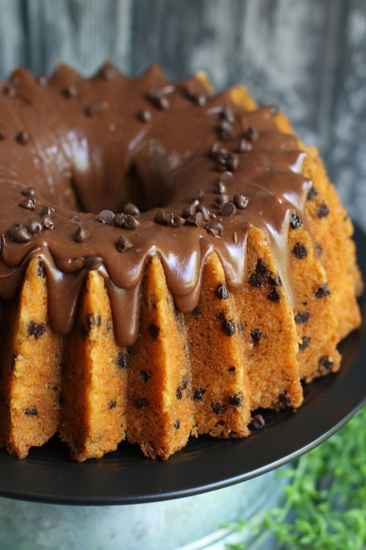 Banana Chocolate Chip Bundt Cake Recipe | SideChef