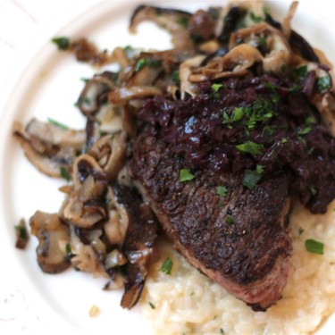 Pan Seared Angus Filets with Red Wine & Rosemary Sauce Recipe | SideChef