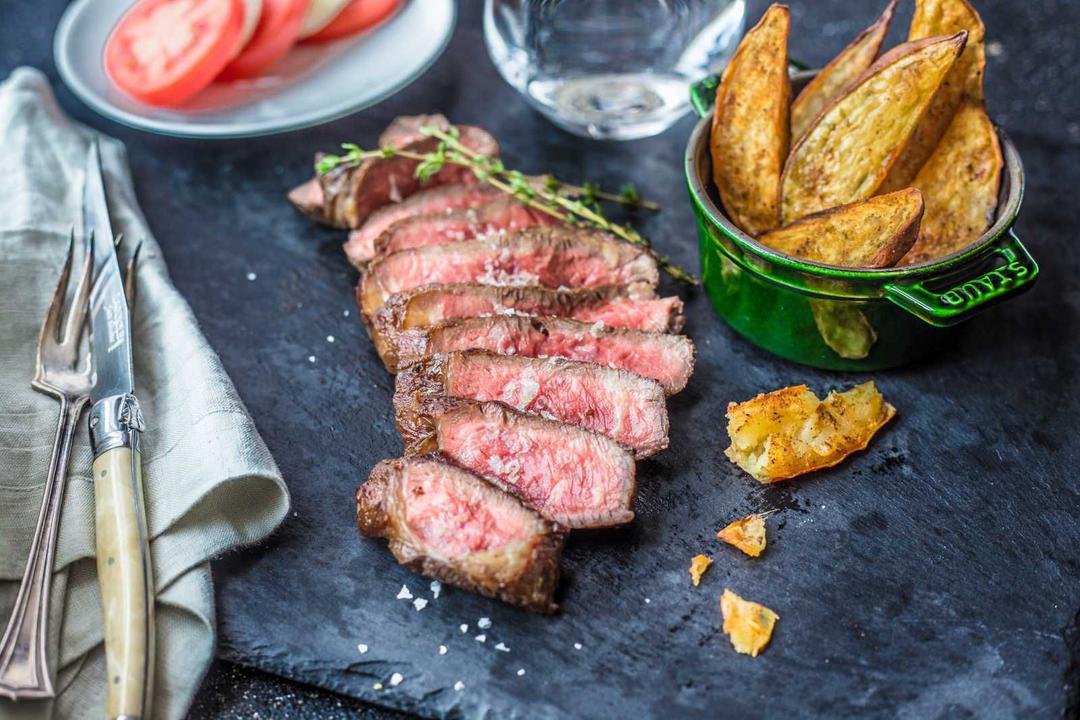 Friday Night Steak and Yam Fries Recipe | SideChef