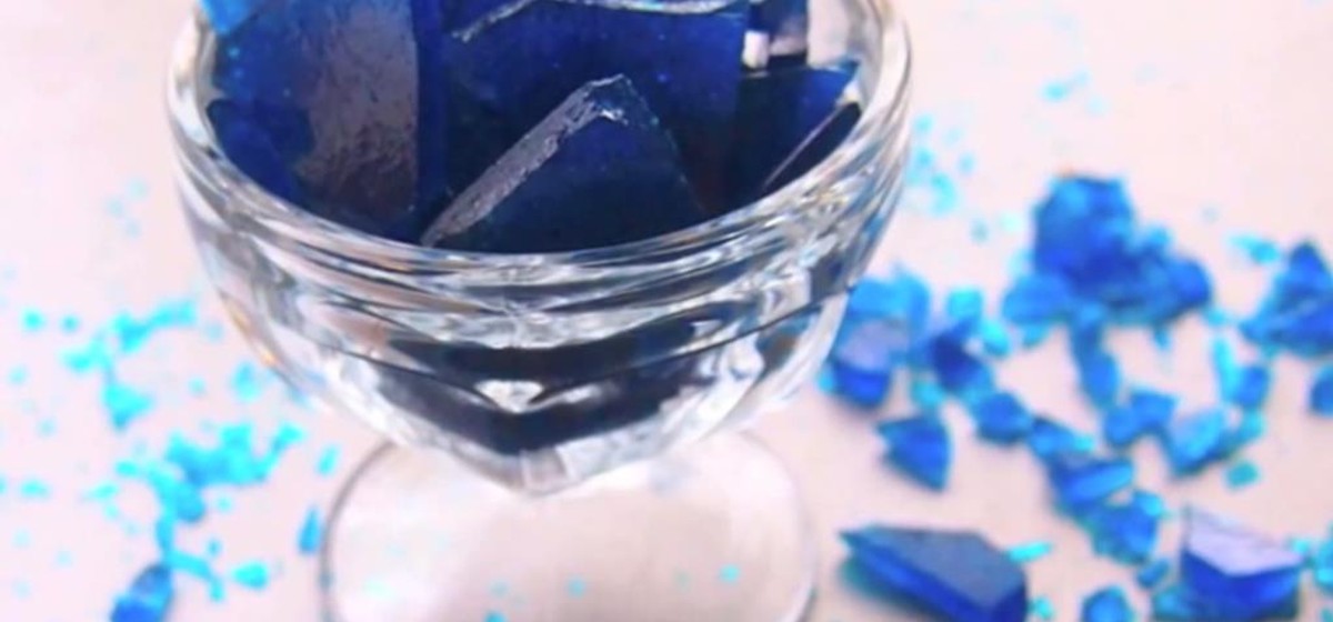 Easy Blue Glass Candy Recipe | SideChef