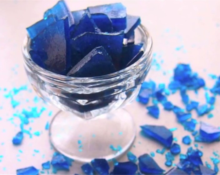 Easy Blue Glass Candy Recipe | SideChef