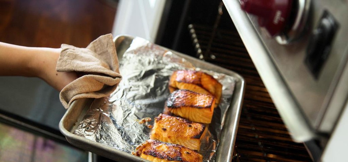 Salmon "Bulgogi" with Baby Bok Choy and Mushrooms Recipe | SideChef
