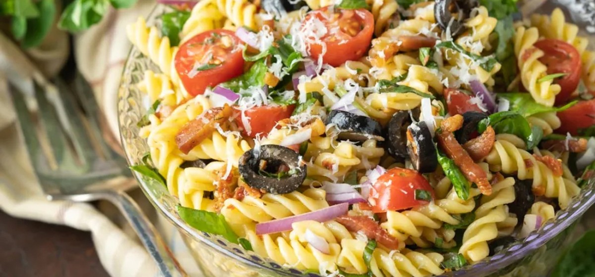Mediterranean Pasta Salad Recipe Sidechef
