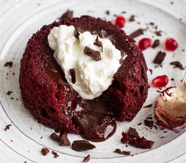 Red Velvet Lava Cakes Recipe | SideChef