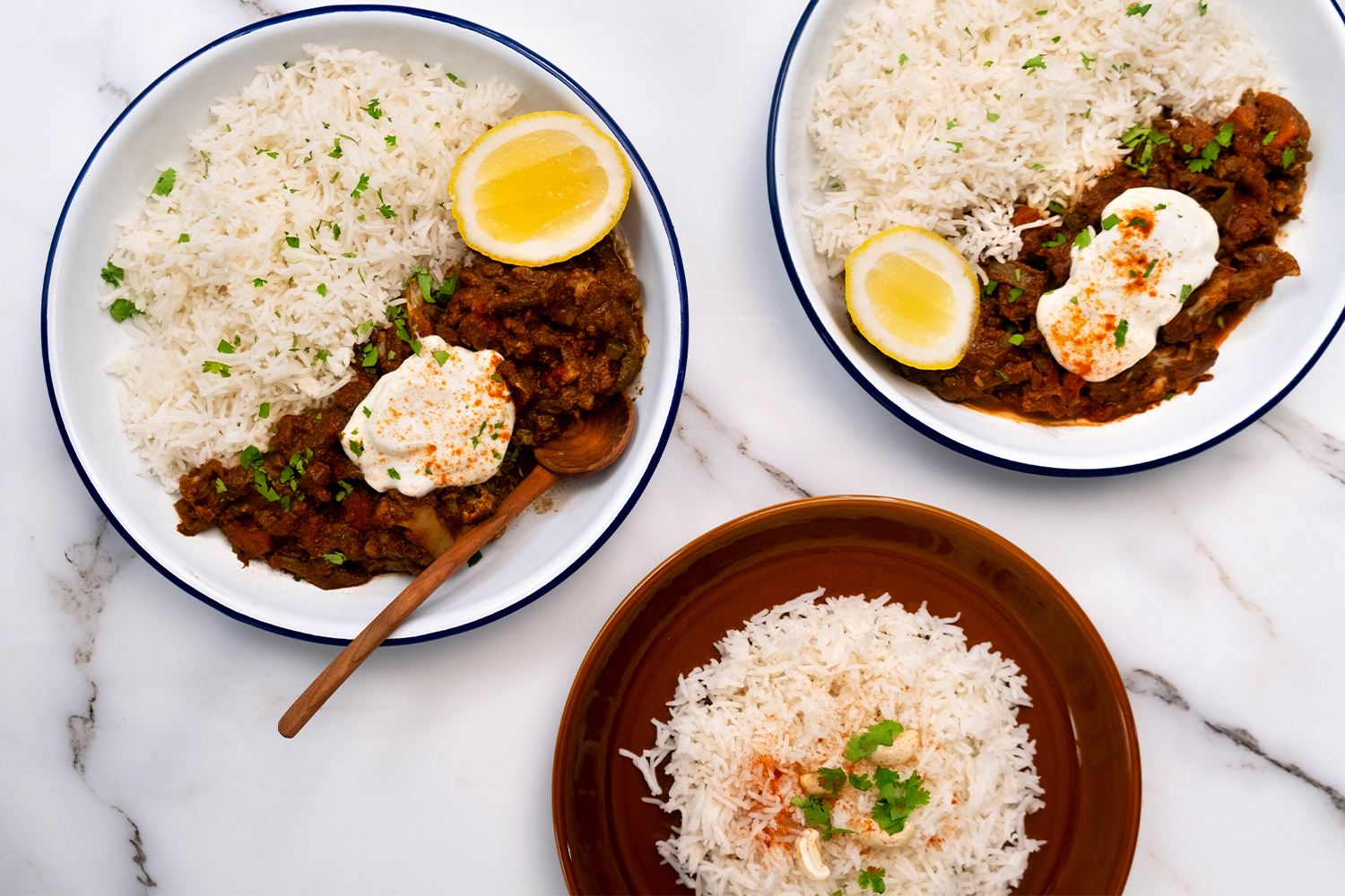 Vegetable Masala Curry with Basmati Rice Recipe | SideChef