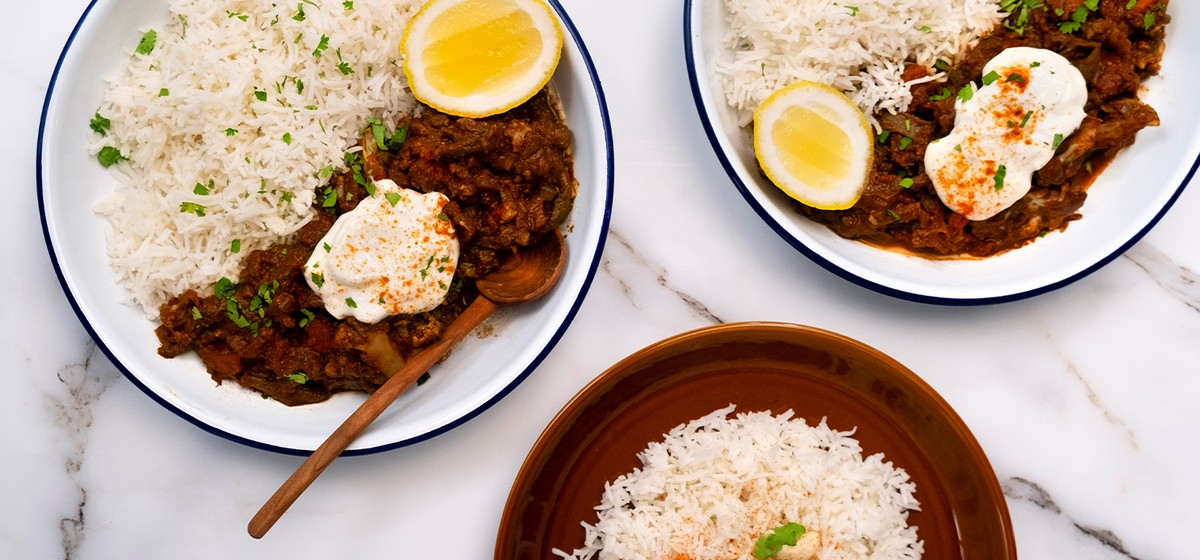 Vegetable Masala Curry with Basmati Rice Recipe | SideChef