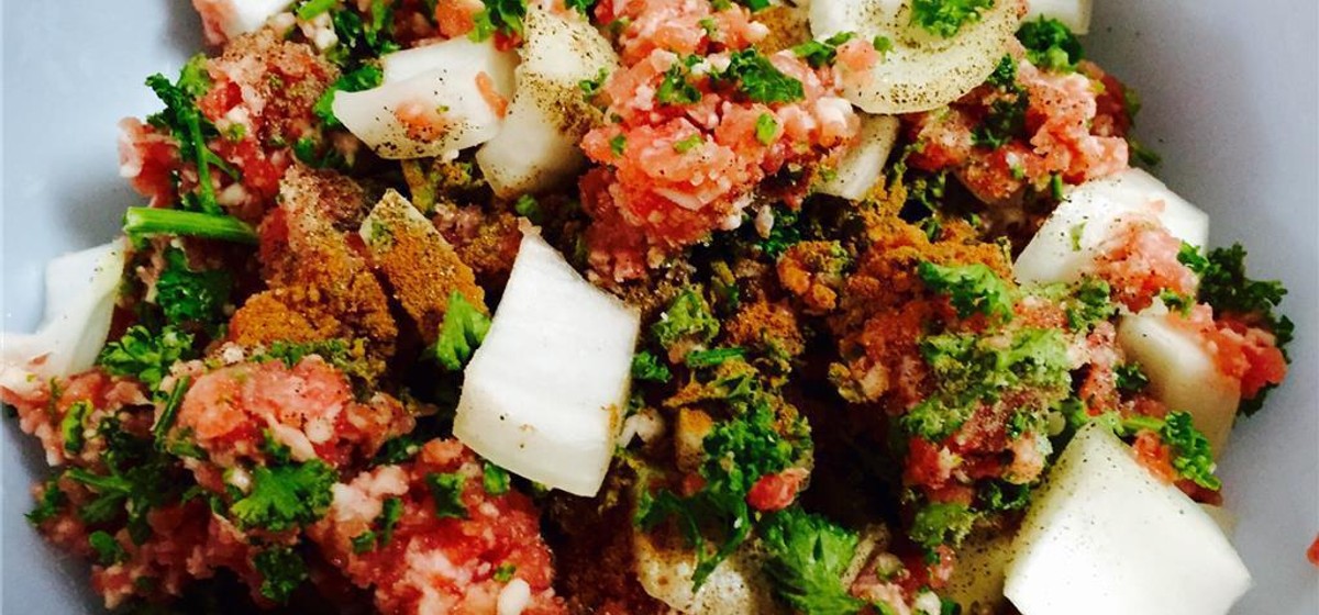 Kafta Bil Tahinah (Ground Meat with Tahini Sauce) Recipe | SideChef