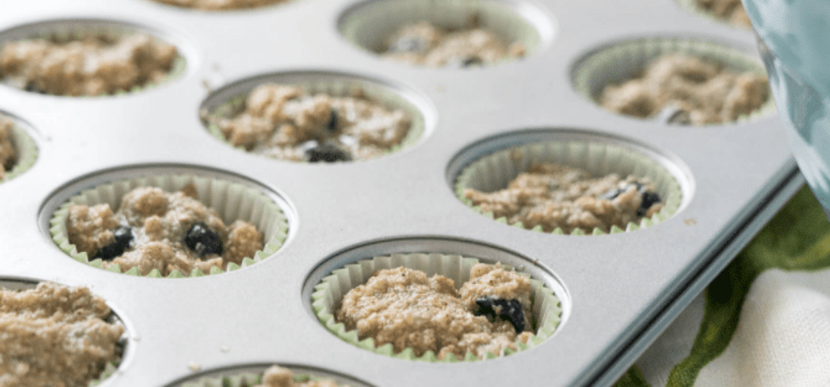 Blueberry Flax Oat Bran Muffins Recipe Sidechef