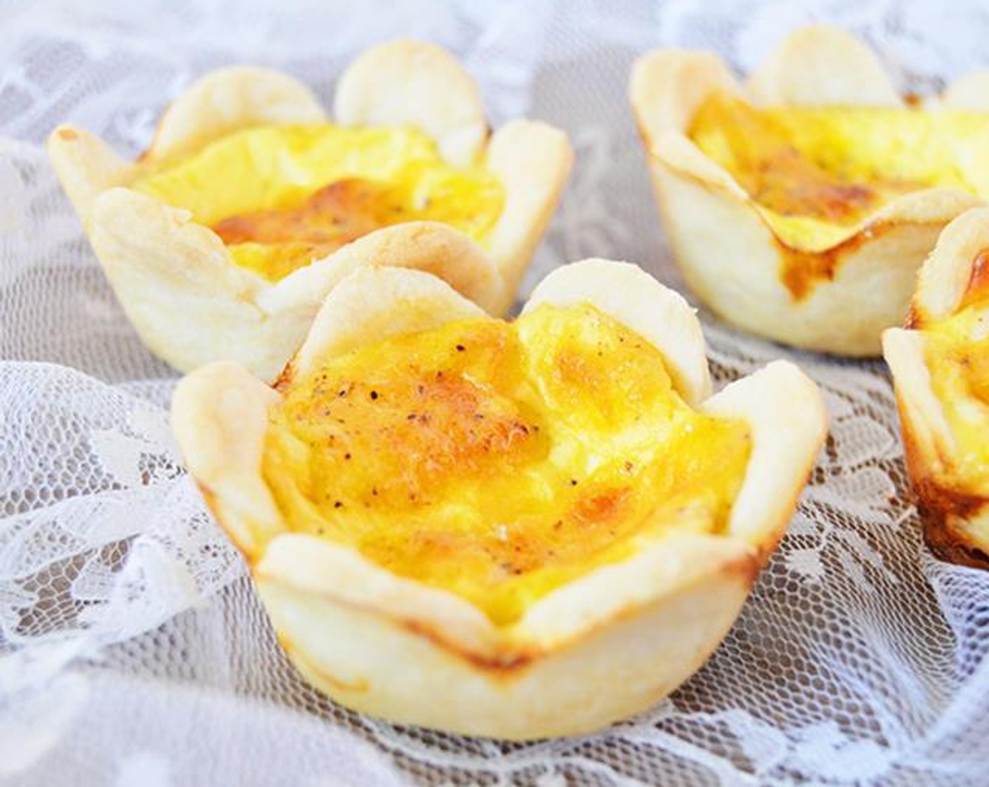 Flower Mini-Quiches Recipe | SideChef