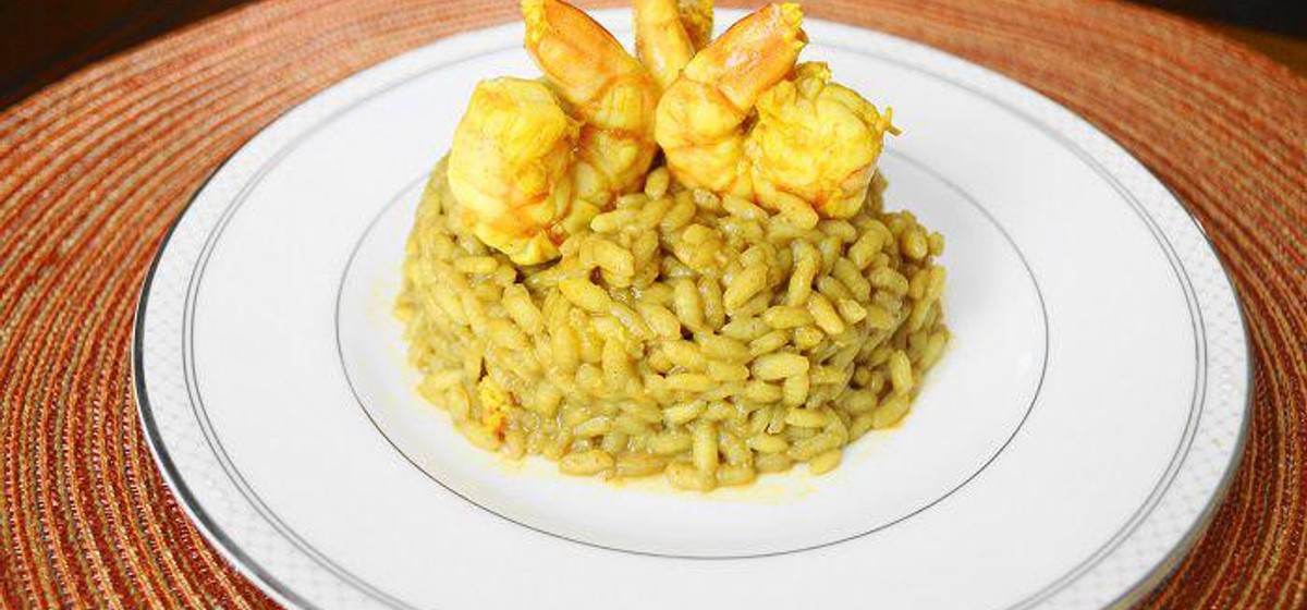 Curried Shrimp Risotto Recipe | SideChef
