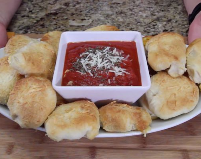 Football Finger Foods Pizza Balls Recipe | SideChef