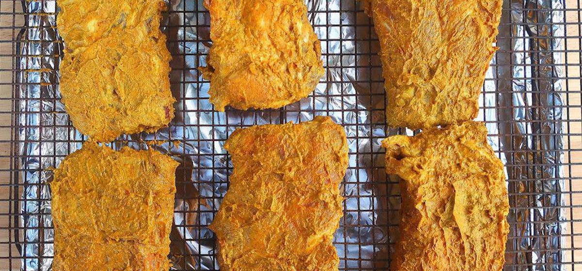 Goan Tandoori Pork Ribs with Aloo Palak Recipe | SideChef