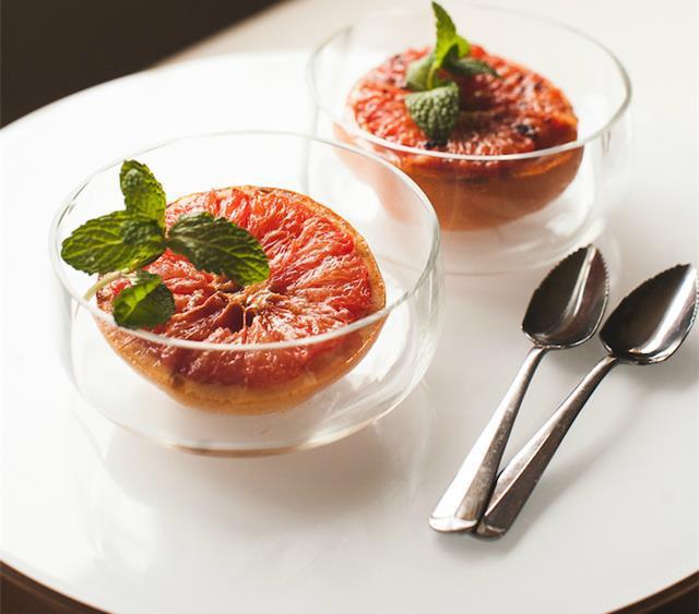 Grand Marnier Broiled Grapefruit Recipe | SideChef