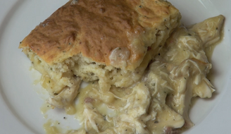 Creamy Chicken and Scone Bake Recipe | SideChef