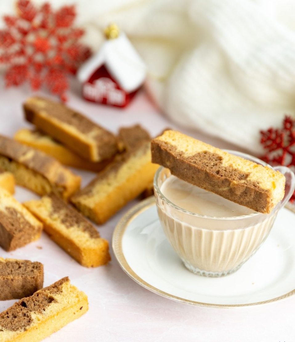 Marbled Cake Rusk Recipe | SideChef