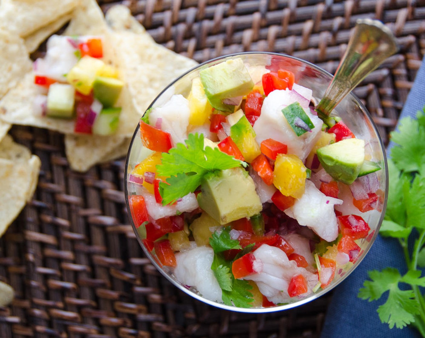 Snapper and Pineapple Ceviche Recipe | SideChef