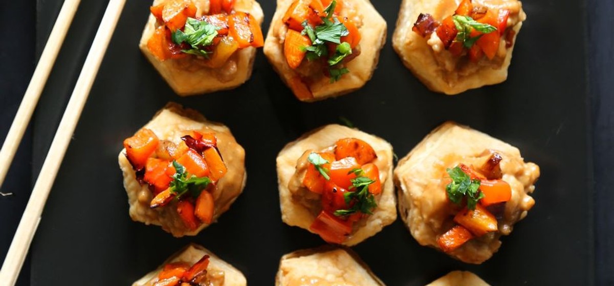 Spicy Asian Chicken Puff Pastry Bites Recipe | SideChef